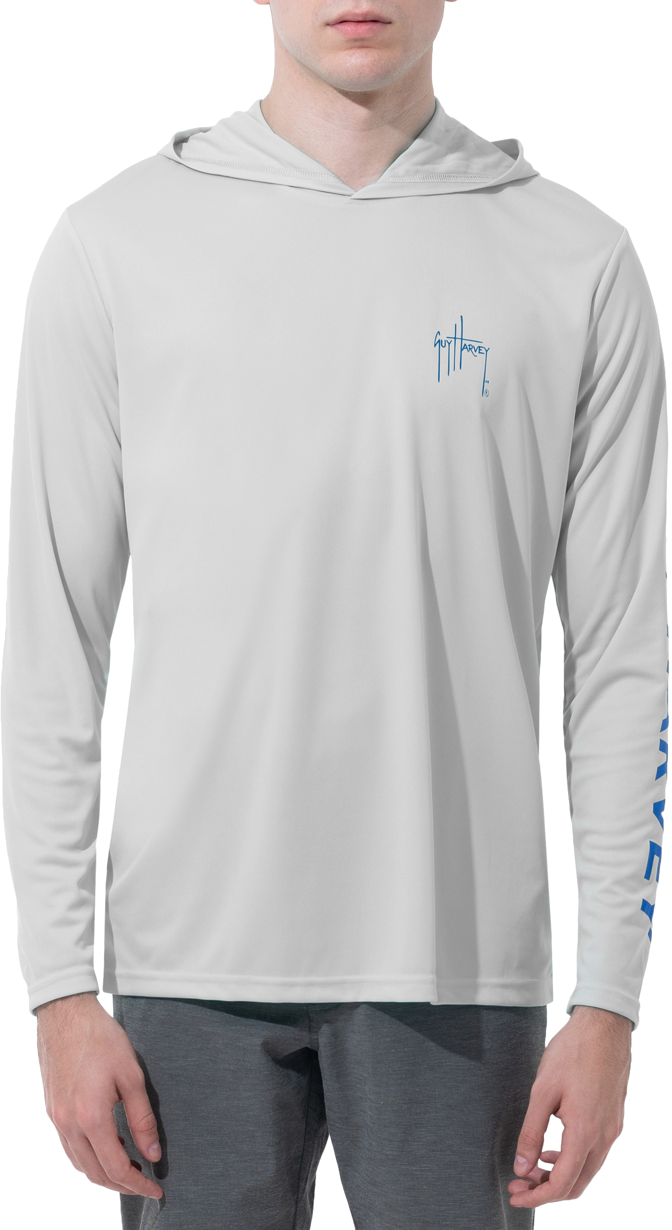 Guy Harvey Logo Performance Long-Sleeve Hoodie for Men | Cabela's